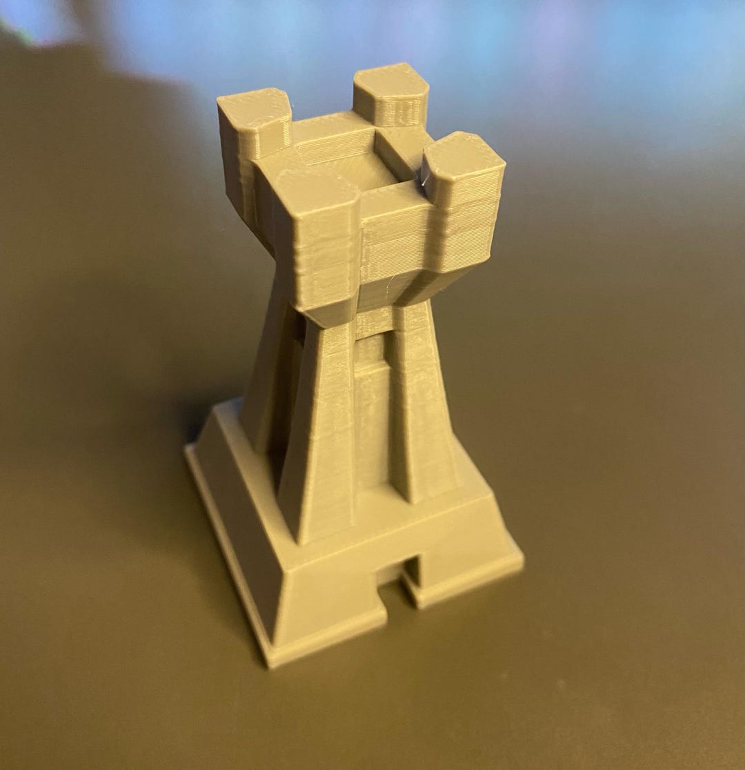 3D Printed World of Warcraft Guard Tower Replica: Wow Memorabilia ...