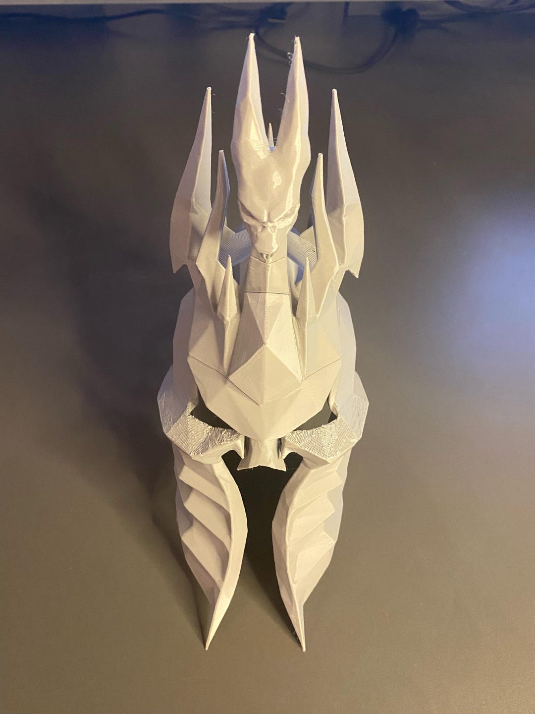 3D Printed Helm of Domination Replica - Lich King, World of Warcraft ...