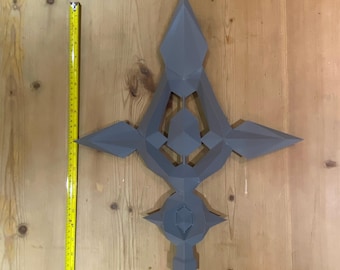 Anathema Staff Replica – 3D Printed Priest Legendary Weapon - Etsy
