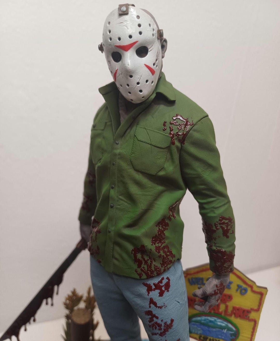 Jason Voorhees From friday the 13th/ 3d Printed Statue / Handpainted ...