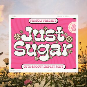 Just Sugar Bold Font Wedding Font, Cursive Font, Custom Font ...