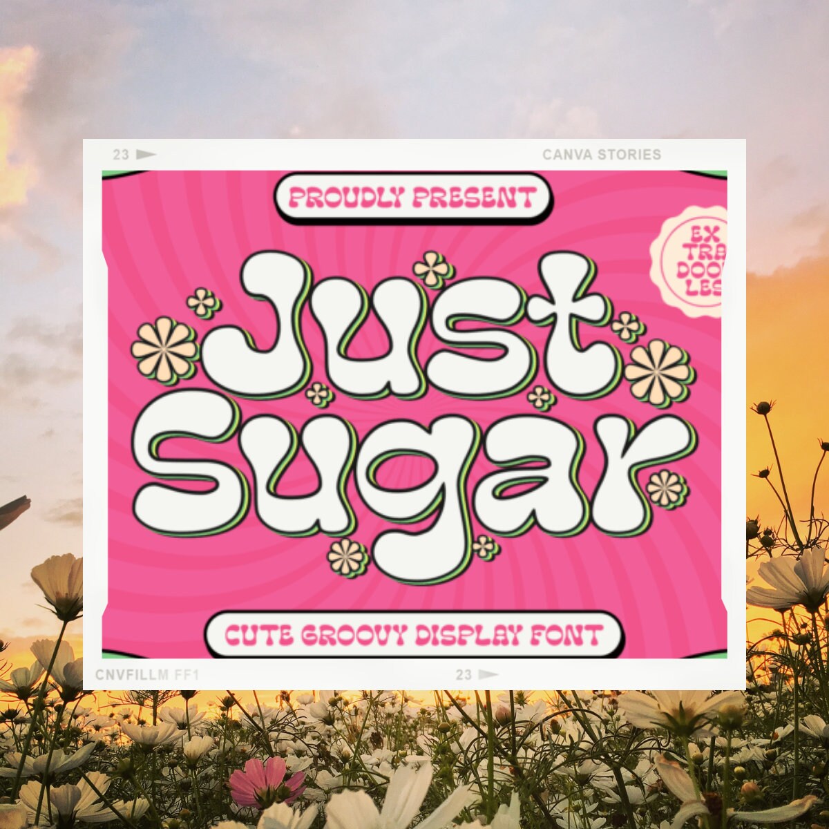 Just Sugar Bold Font Wedding Font, Cursive Font, Custom Font ...