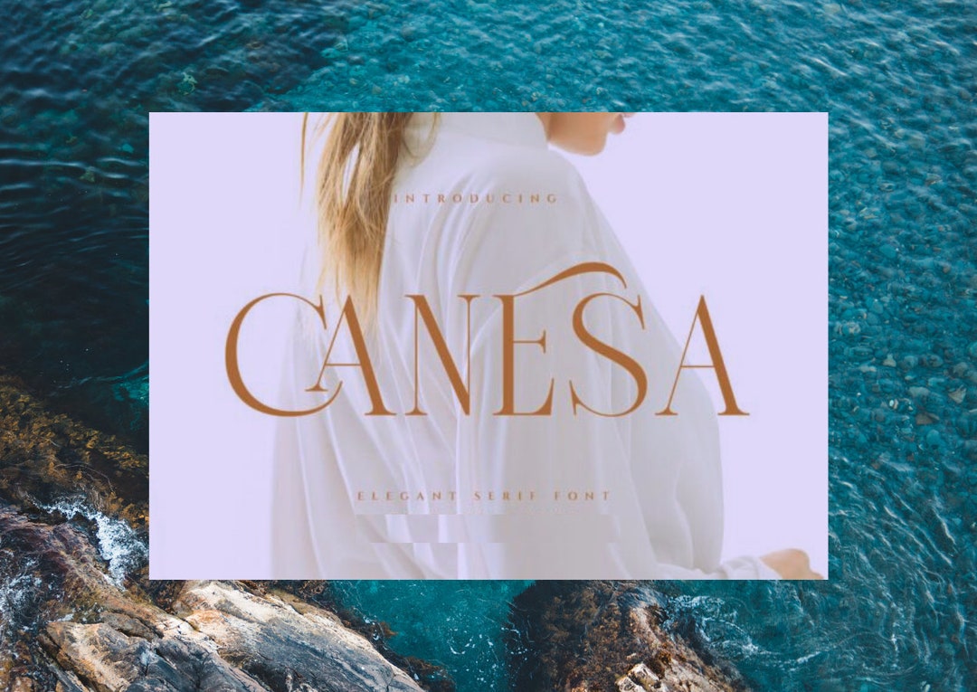 Canesa Font Classy Font, Fancy Font, Modern Font, Script Font, Serif ...