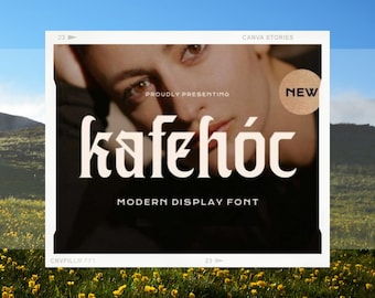 Soulside Betrayed Font Blackletter Font, Bold Font, Procreate Font ...