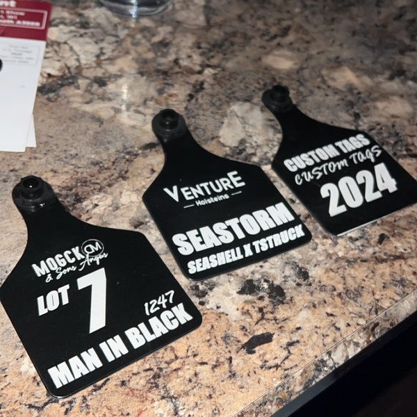 Custom Ear Tags - Etsy