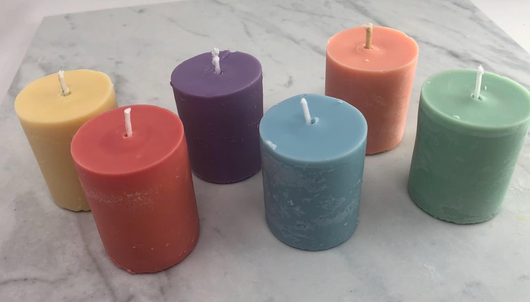 12 Votive Candles That Are Hand Poured Soy Blend Votives Pick Your ...