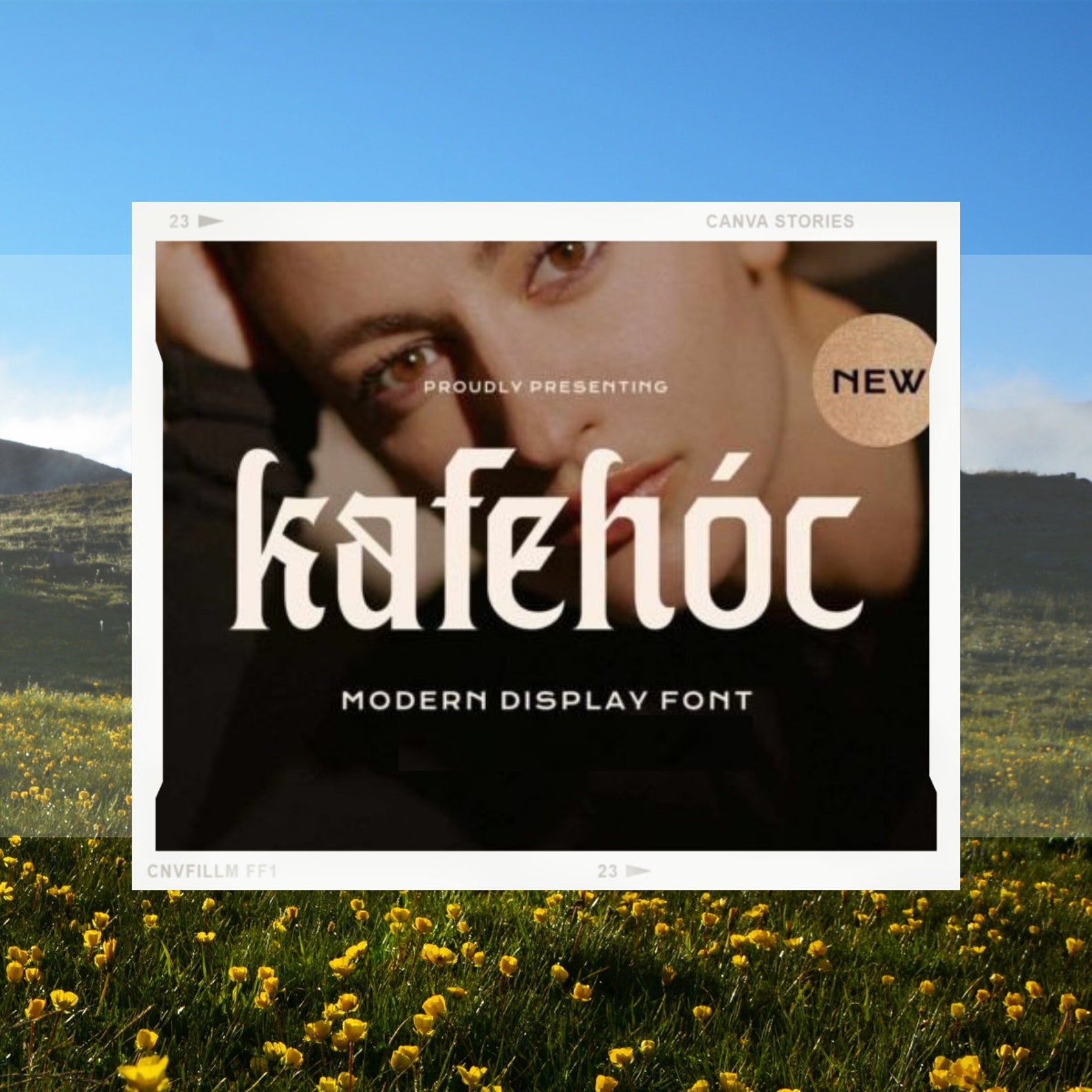 Kafehoc English Font Blackletter Font, Logo Vont, Modern Font, Bold ...