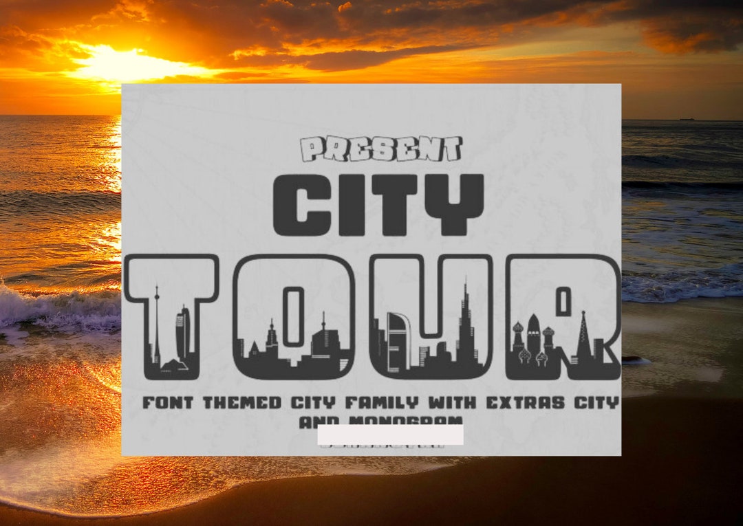 City Tour Font Rustic Font, Elegant Font, Signature Font, Note Font ...
