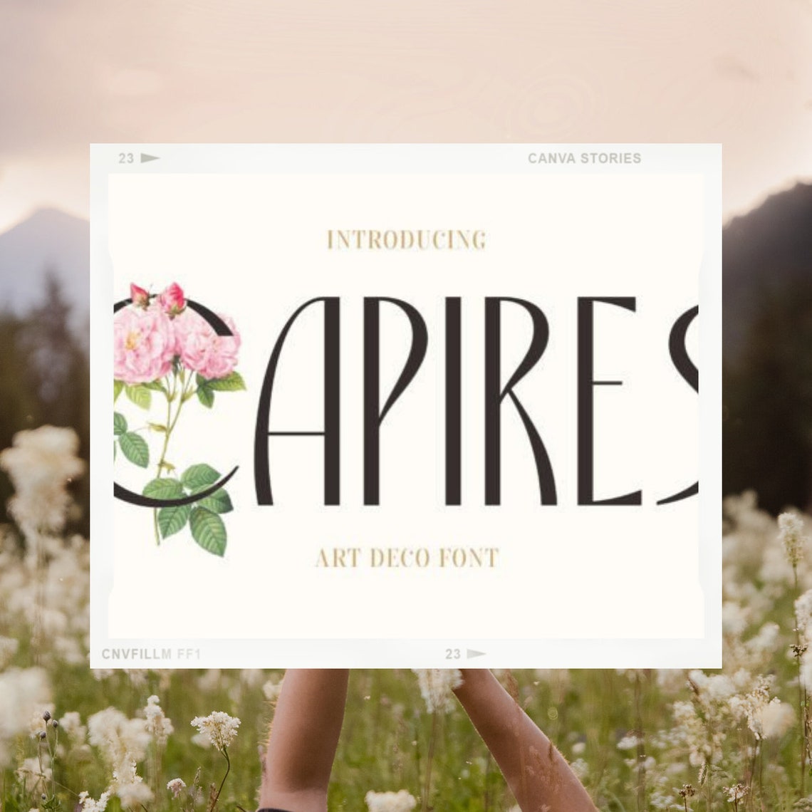 Capires Font Chunky Font, Modern Font, Calligraphy Font,slab Serif Font ...