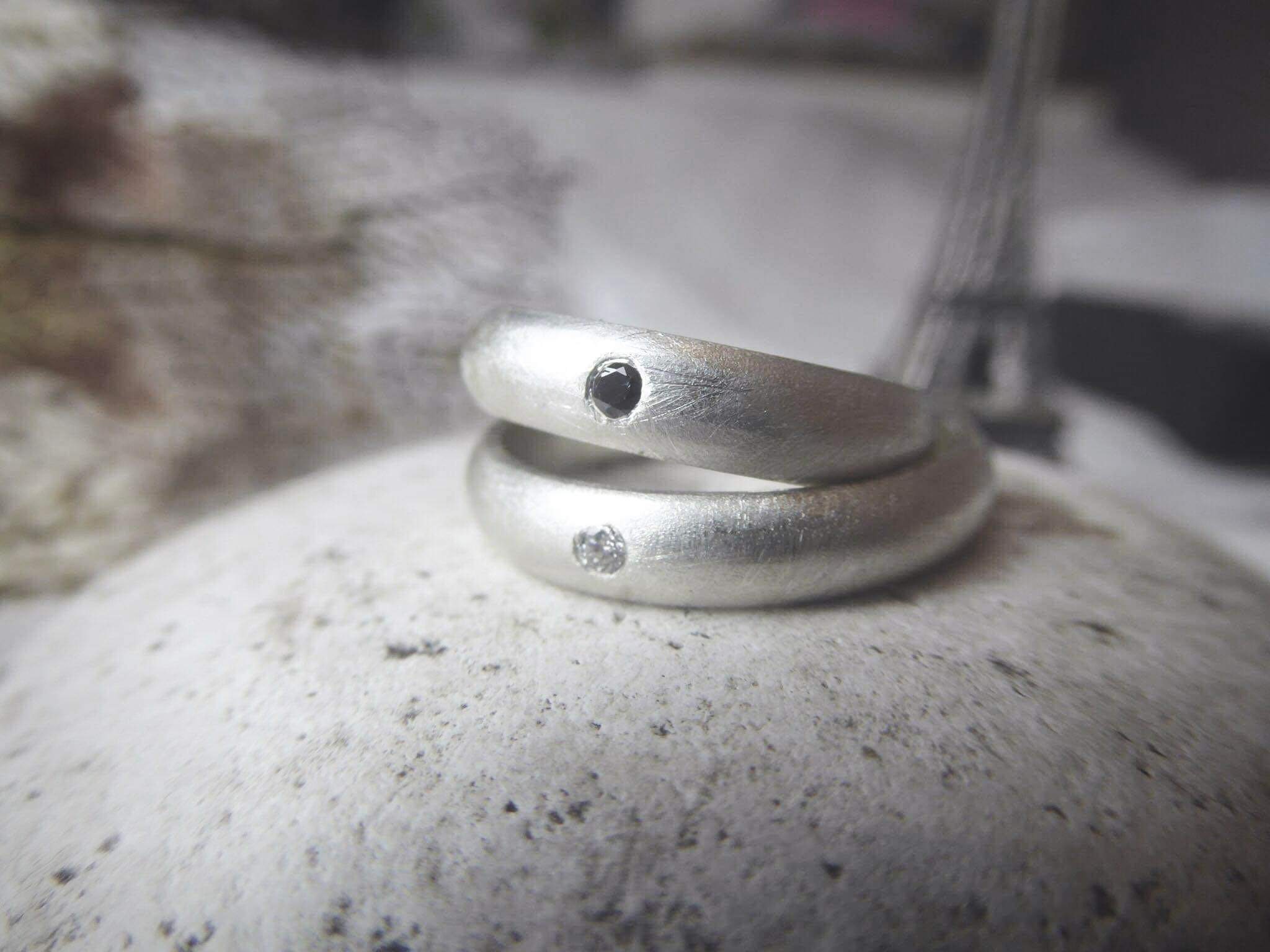 Mens Wedding Ring Sterling Silver, Mens Wedding Band, Minimalist ...