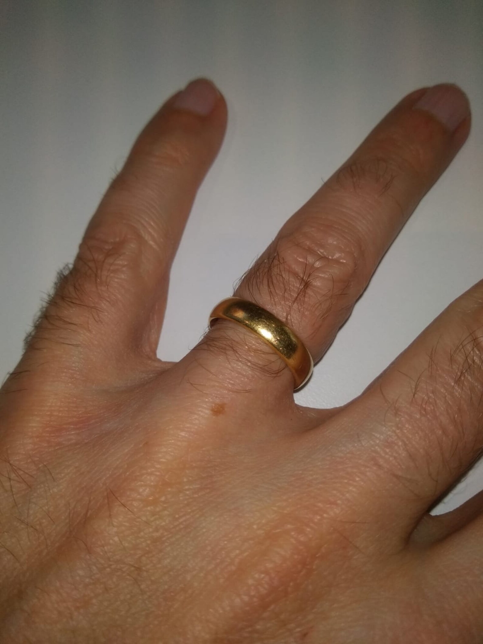 Classic Wedding Ring for Men Sterling Silver Mate Finish - Etsy