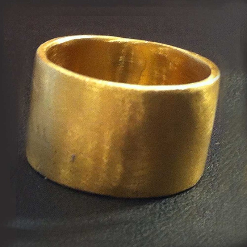 22k Gold Ring - Etsy