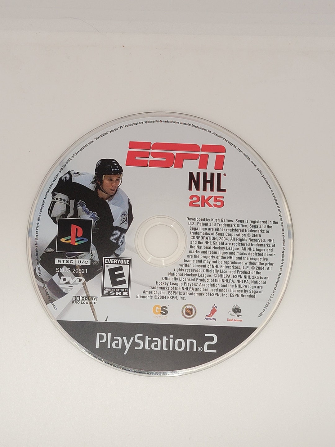 ESPN NHL 2K5 Playstation 2 PS2 Game 30-day Warranty - Etsy
