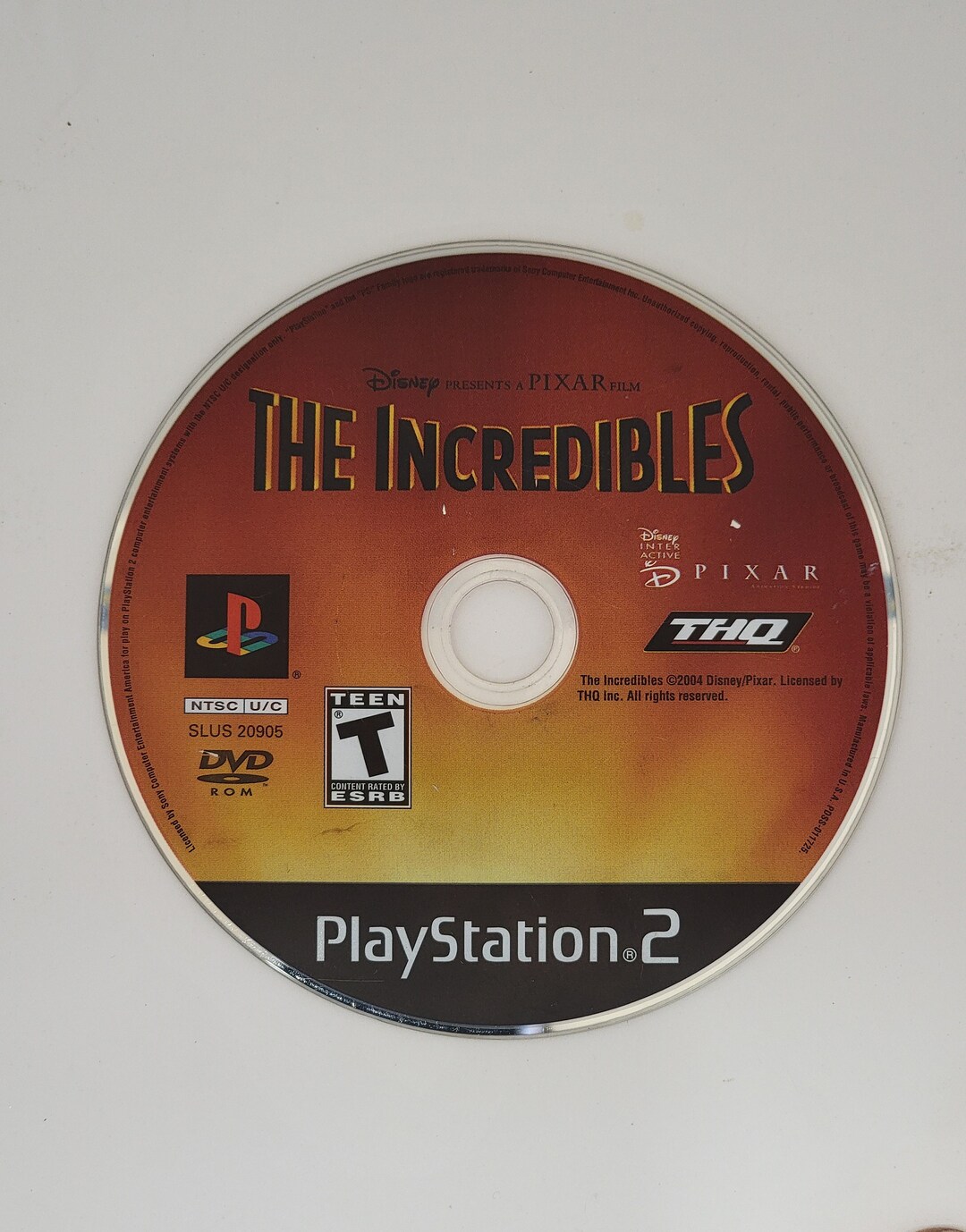 The Incredibles Playstation 2 PS2 Game 30-day Warranty - Etsy