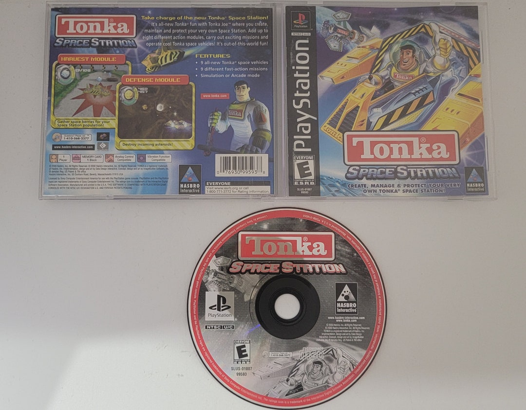 Tonka Space Station Playstation PS1 Game 30-day Warranty - Etsy