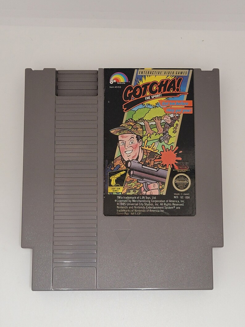 Gotcha Nintendo Entertainment System Nintendo NES 30-day Warranty - Etsy