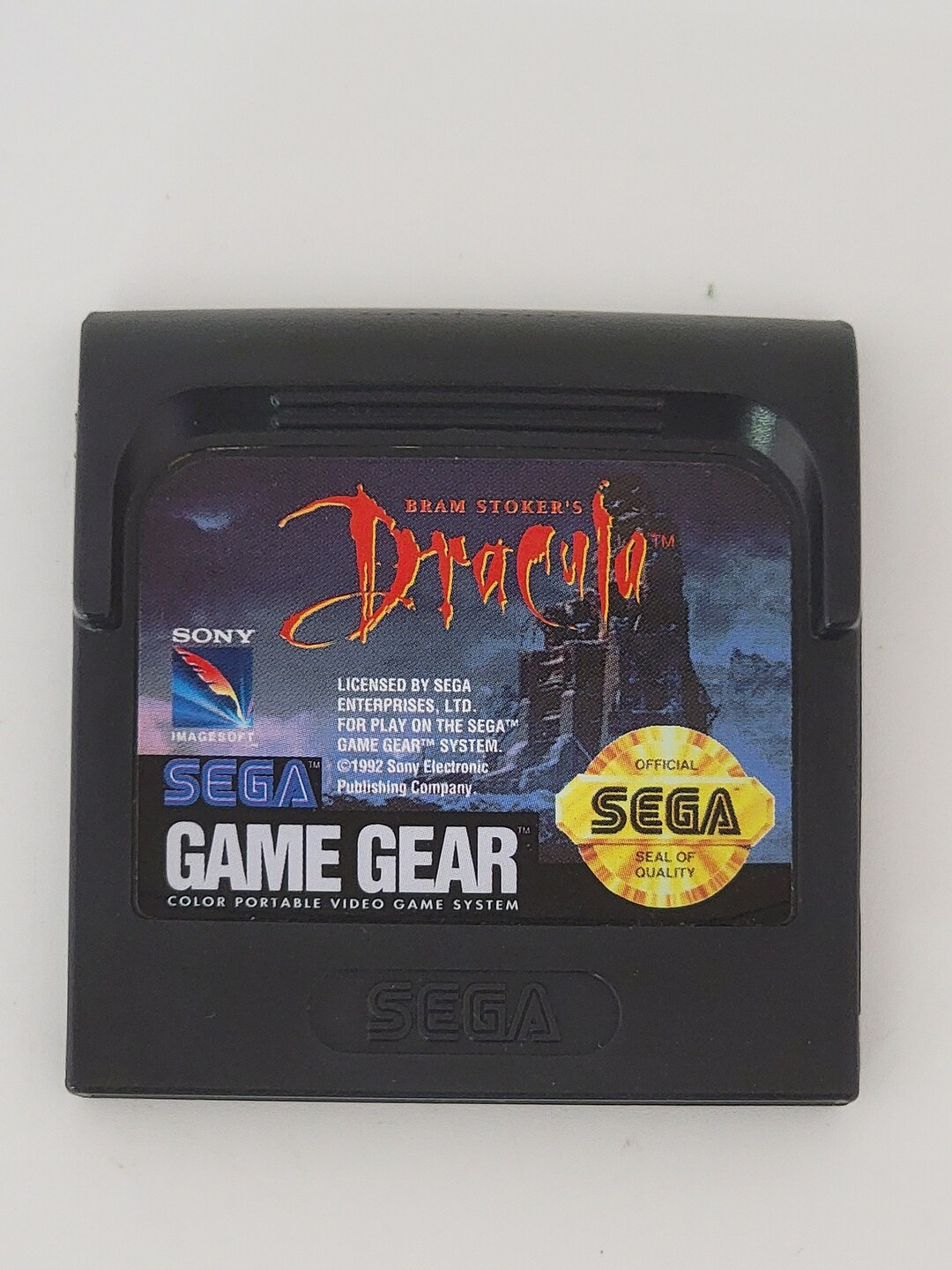 Bram Stroker's Dracula Sega Game Gear Game 30-day Warranty - Etsy