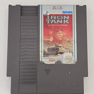 Iron Tank Nintendo Entertainment System Nintendo NES 30-day Warranty - Etsy