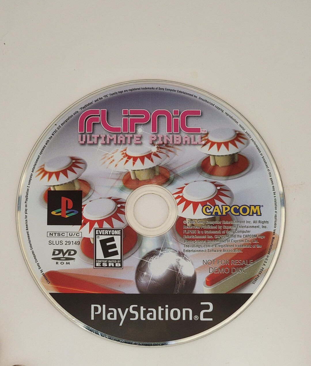 Flipnic Ultimate Pinball Playstation 2 PS2 Game 30-day Warranty - Etsy