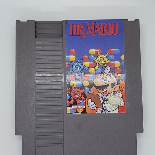 Dr Mario - Etsy