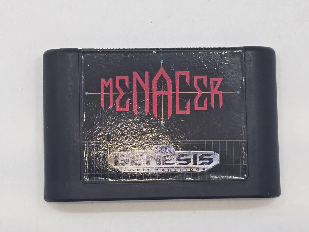 Menacer 6 Game Cartridge Sega Genesis 30-day Warranty - Etsy