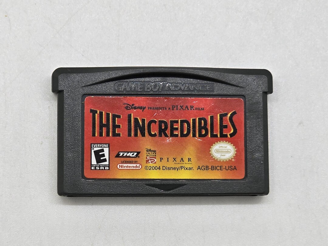 The Incredibles GBA Game Boy Advance 30-day Warranty - Etsy