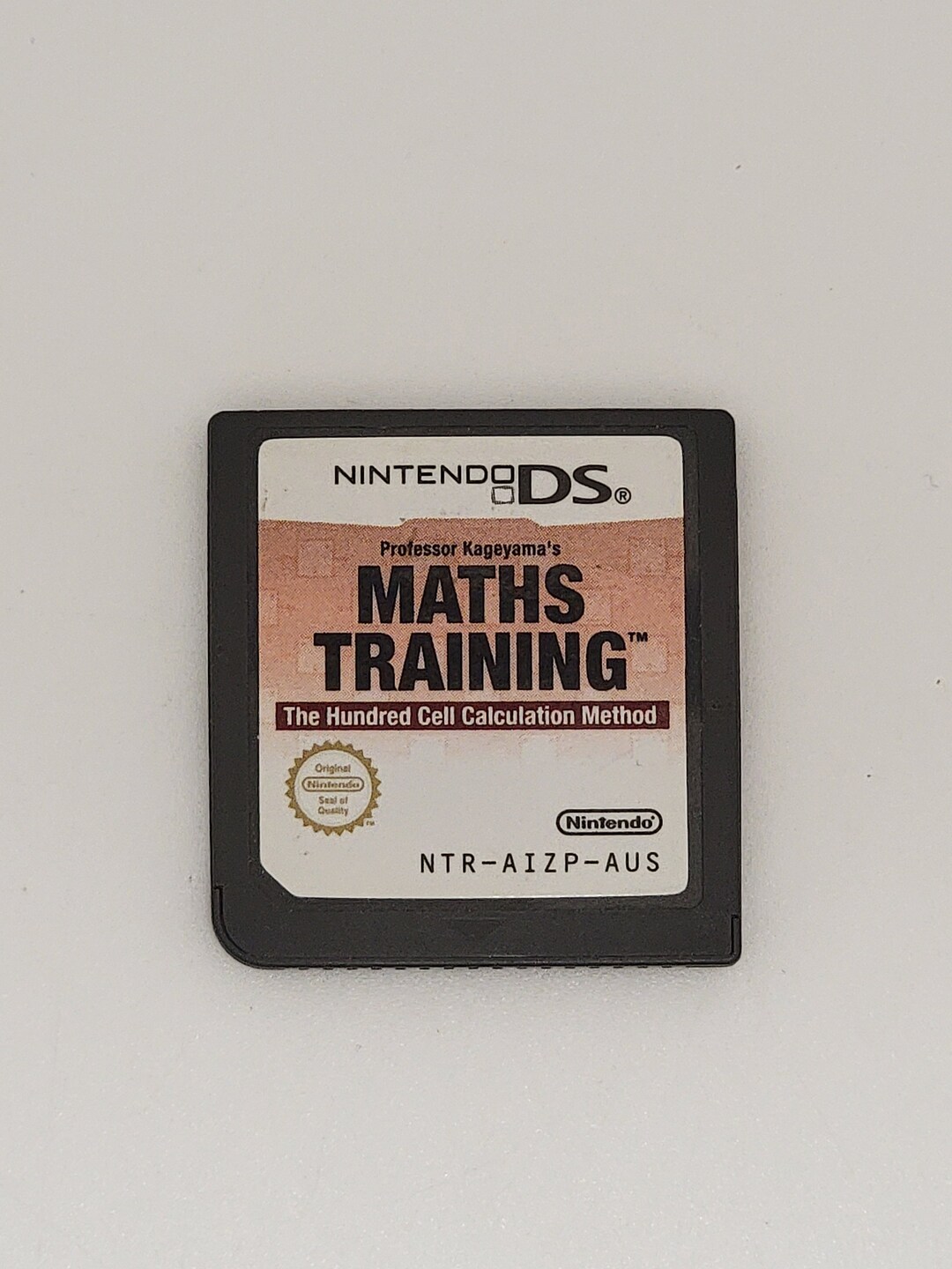 Nintendo DS Professor Kageyama's Maths Training Nintendo Ds 30-day ...