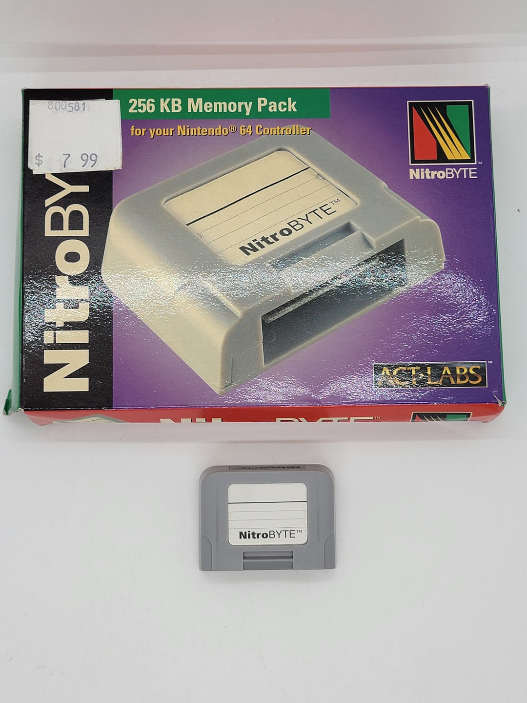 Nintendo 64 N64 Memory Cards 30-day Warranty - Etsy