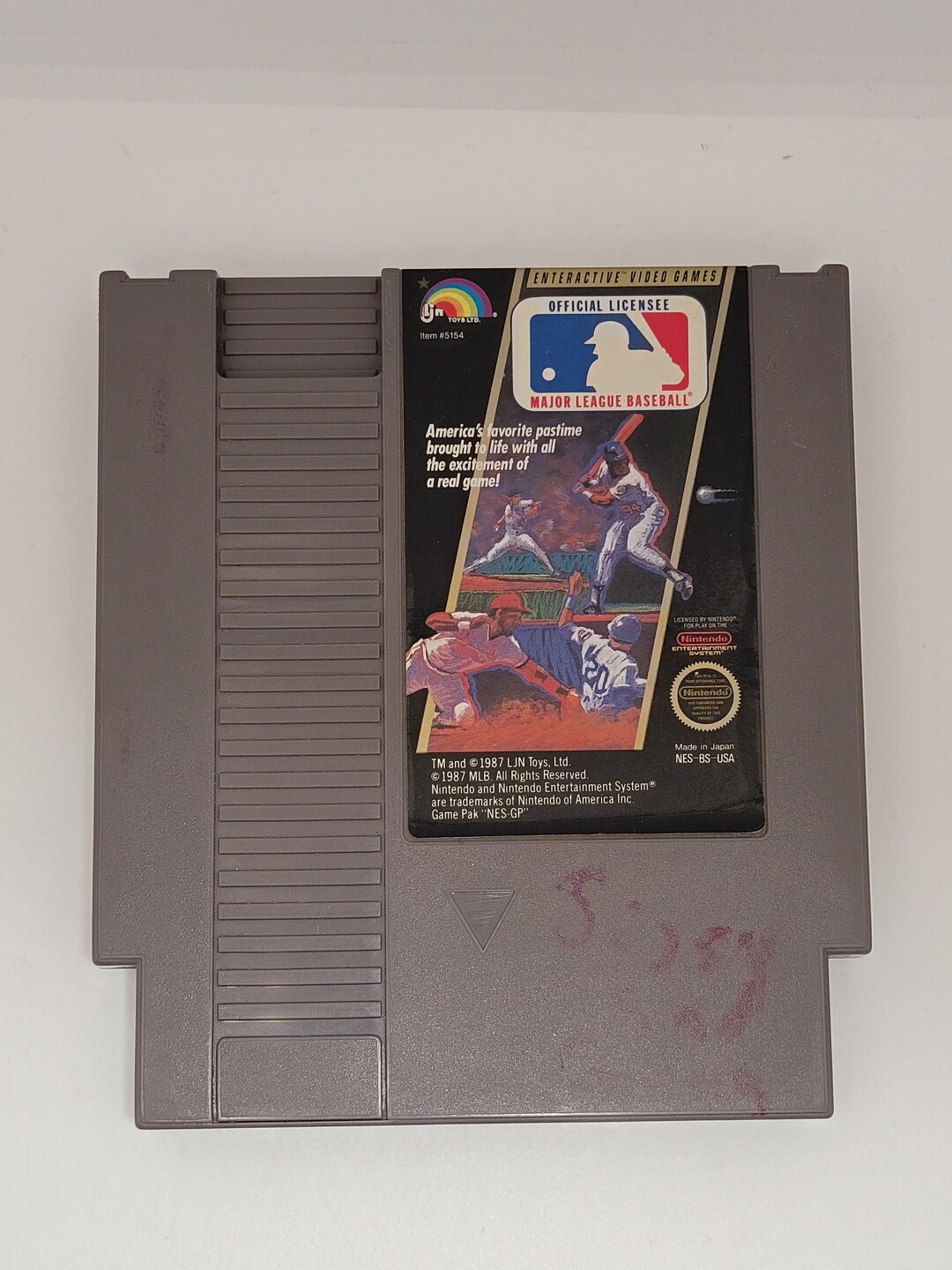Major League Baseball Nintendo Entertainment System Nintendo NES 30-day ...