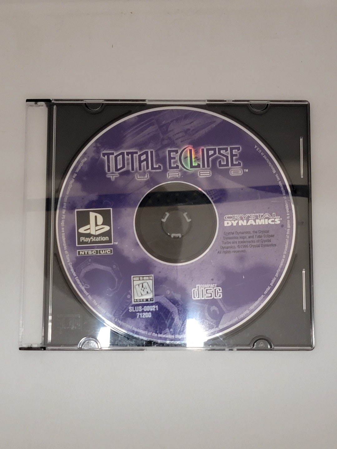 Total Eclipse Turbo Playstation PS1 Game 30-day Warranty - Etsy