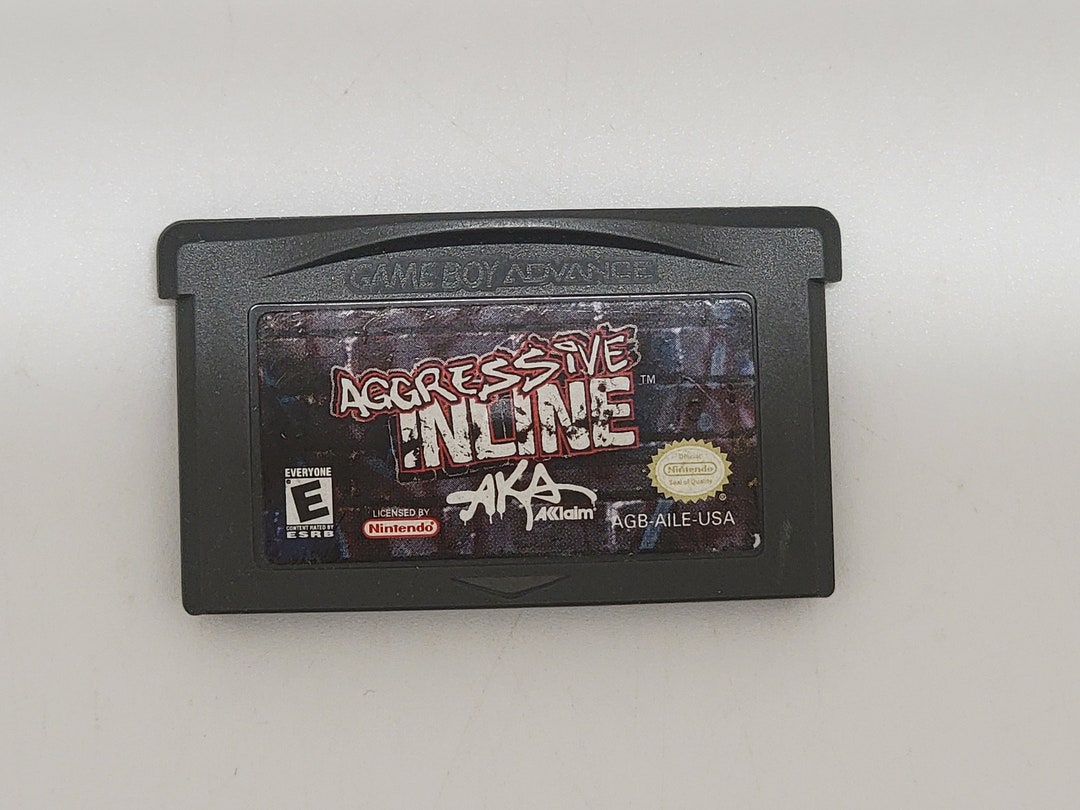 Aggressive Inline GBA Game Boy Advance 30-day Warranty - Etsy