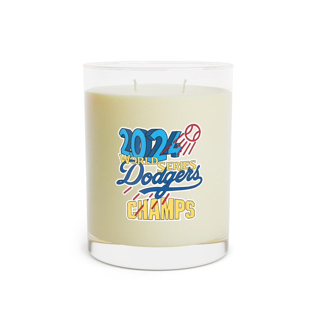 Scented Candle 2024 LA Dodgers World Champs, Winning Team Baseball Fan ...
