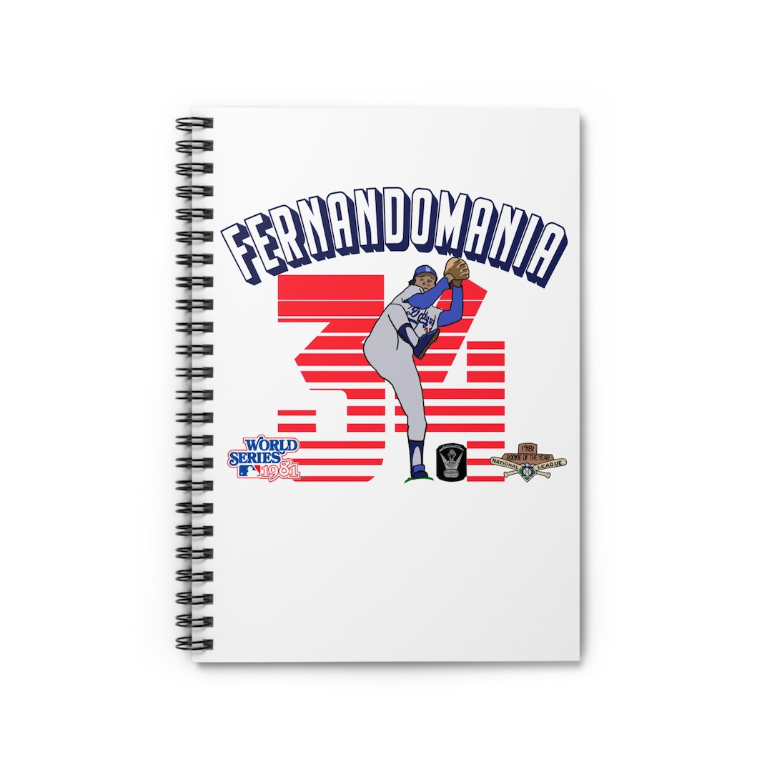 FERNANDOMANIA Los Angeles Dodgers, Fernando Valenzuela El Toro Spiral ...