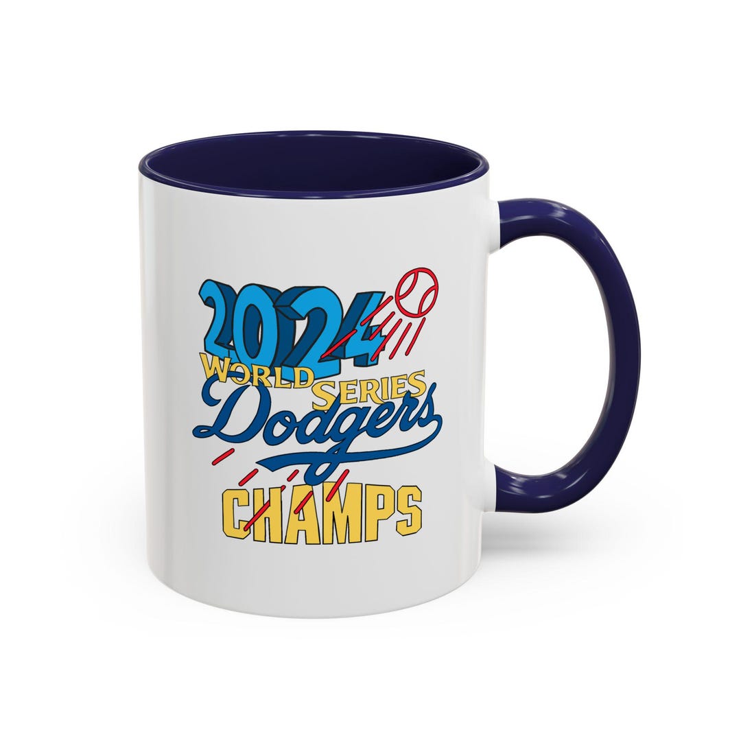 Mug, Los Angeles Dodgers World Series Champions Coffee Cup, Baseball ...