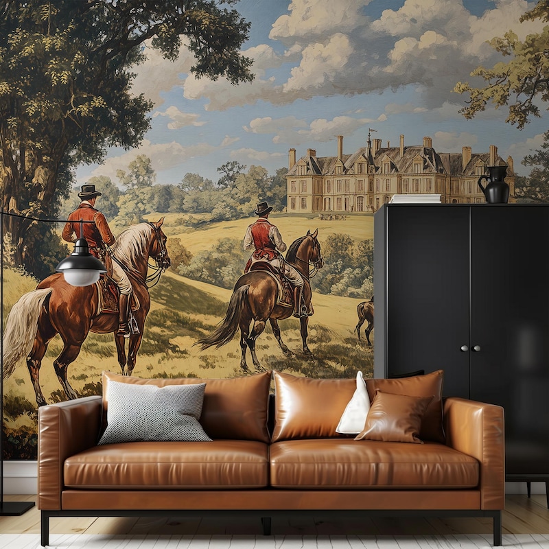 Colonial Wallpaper - Etsy