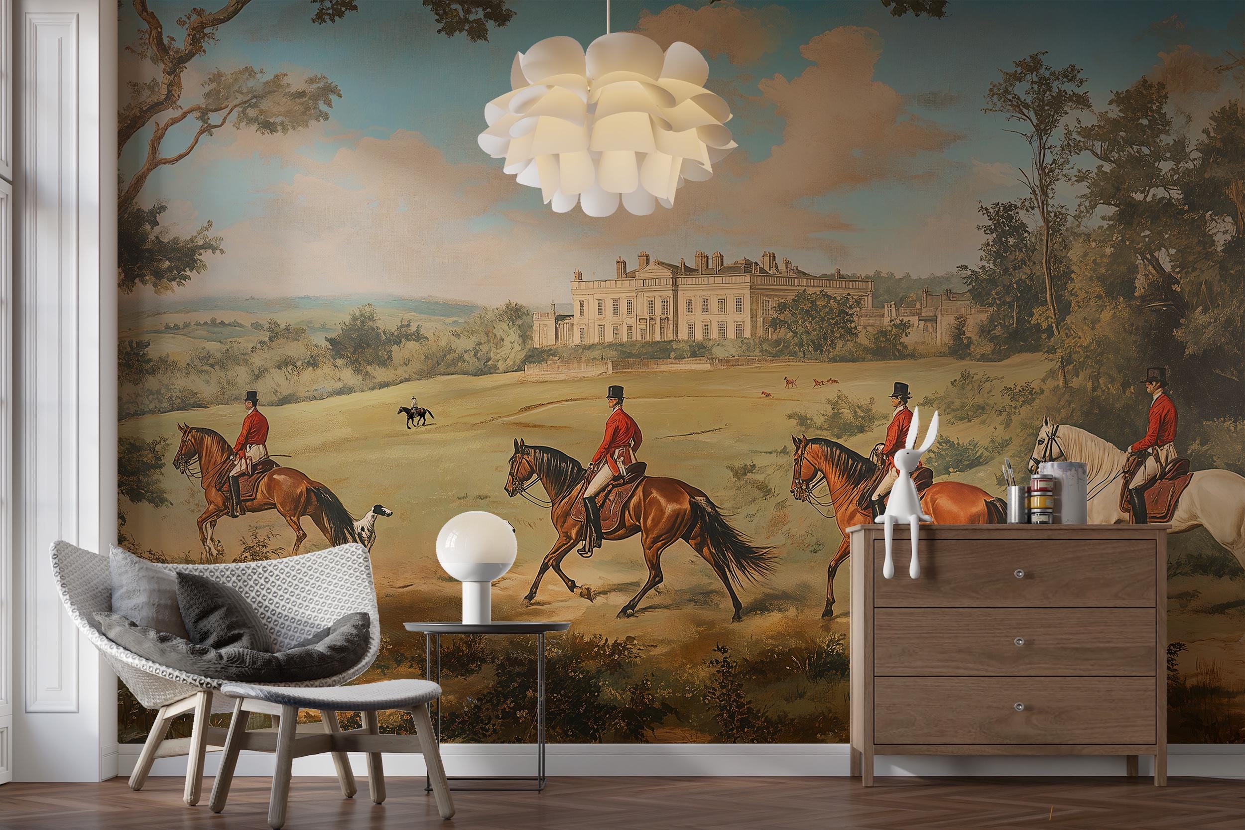 Hunt Scene Wallpaper Mural 🔥 [40+] Hunting Scene Wallpapers