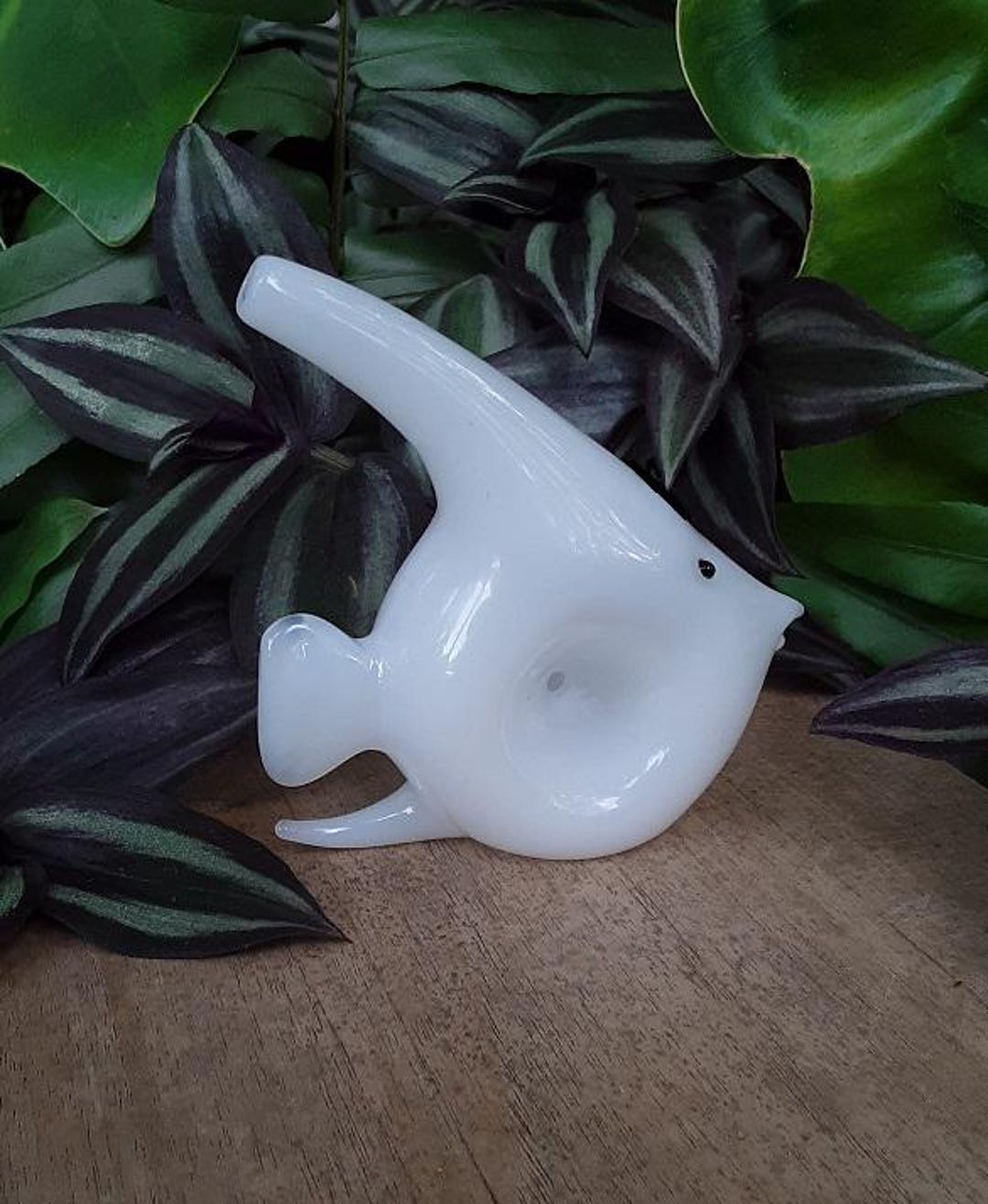Tropical Fish Glass Pipe, White Glass Pipes, Thick Glass Pipes - Etsy