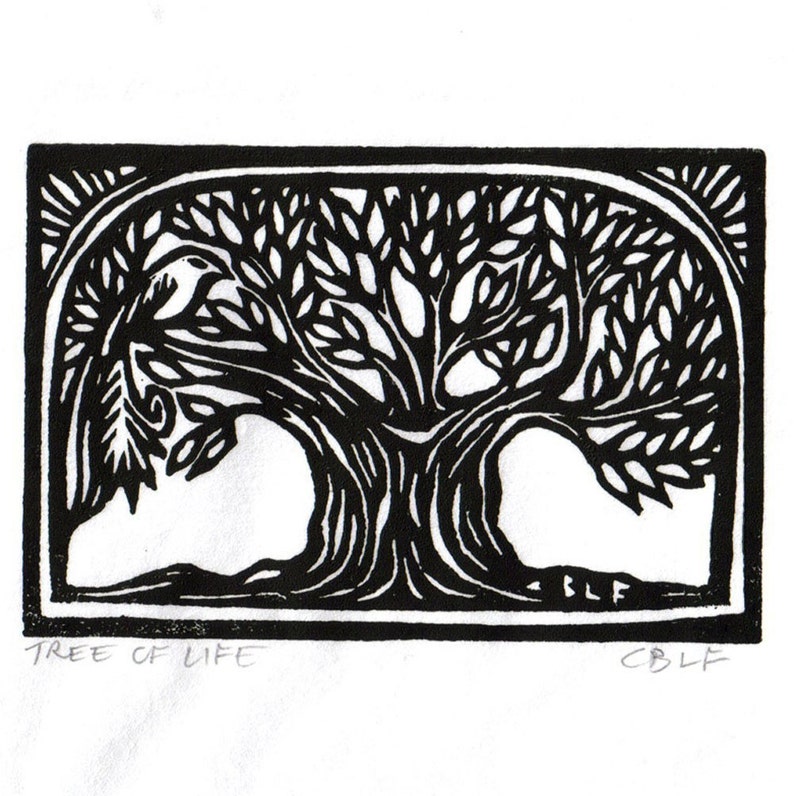 6 Card Set- Tree of Life Note Cards - Etsy