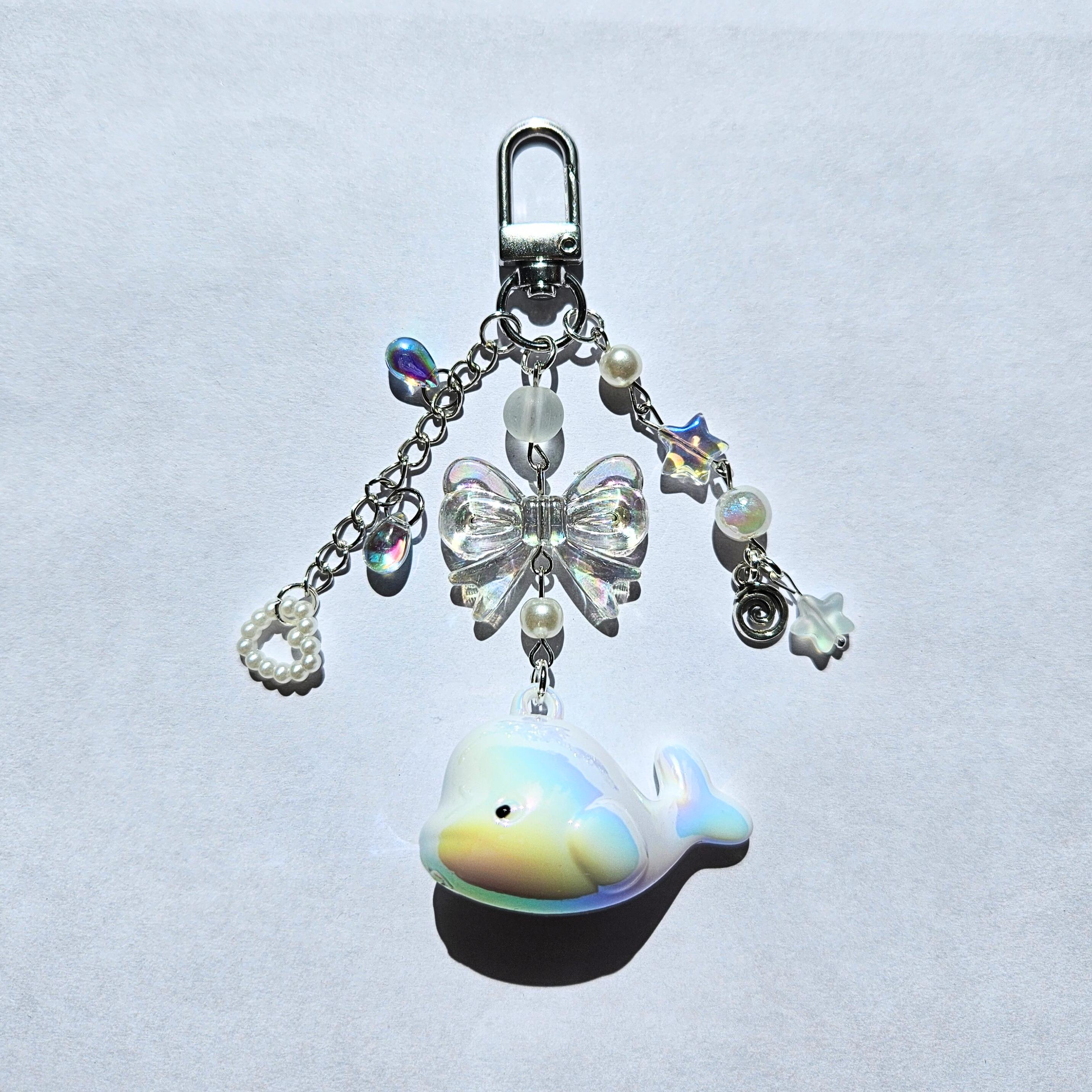 Handmade Whale Keychains | Summer Coquette Y2k Ocean Sea Creatures ...