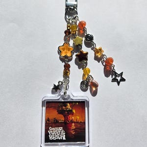 Gorillaz Album Keychains Demon Days Plastic Beach Humanz the Now Now ...