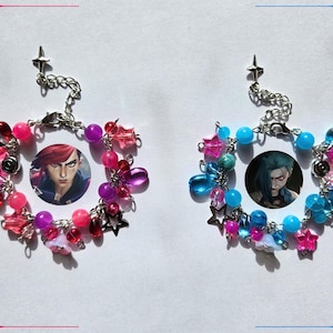 Vi and Jinx Matching Bracelets - Etsy