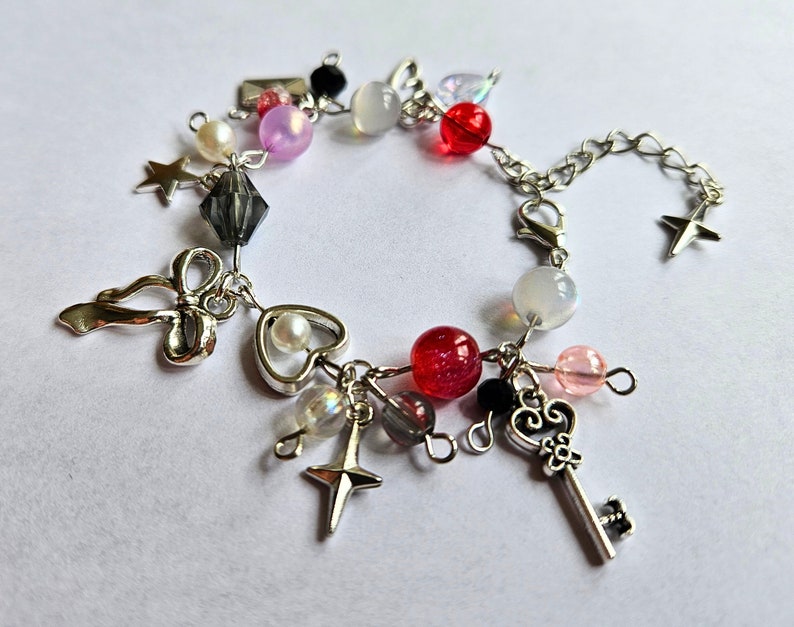 Hazbin Hotel / Cute Vaggie Charm Bracelet / Charlie Alastor Lute Adam ...