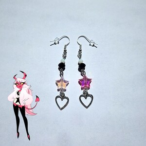 Helluva Boss Earrings Stolas Blitzo Loona Verosika Mammon Blitzø Moxxie ...