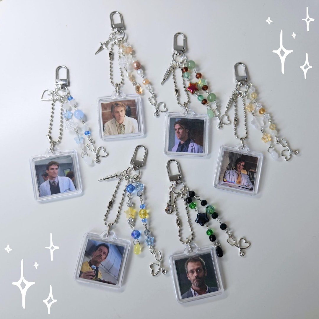 House MD Keychains | Gregory House James Wilson Robert Chase | Y2k ...