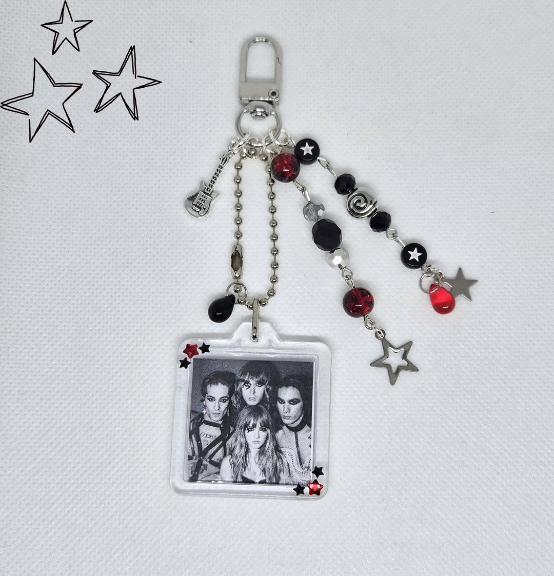 Måneskin Keychain | Damiano David Victoria De Angelis Ethan Torchio ...