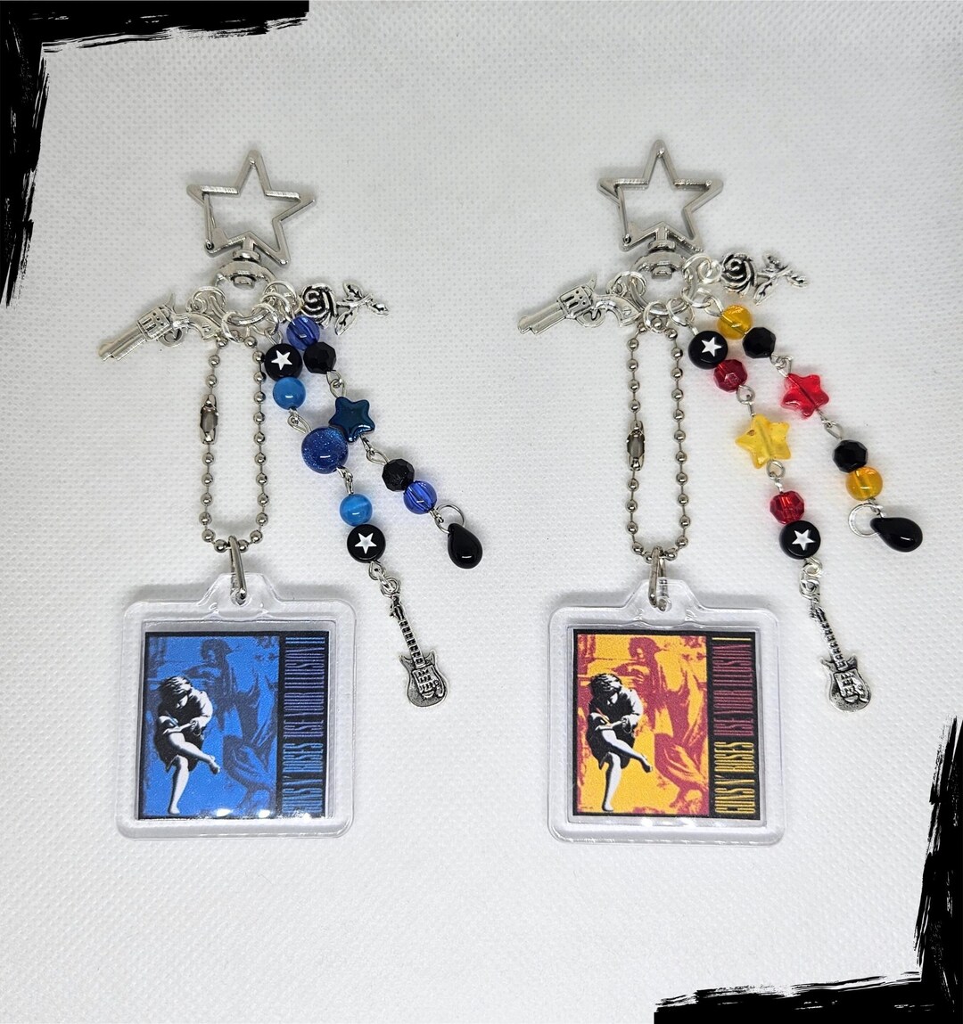 Guns N' Roses Keychains | Use Your Illusion | Alternative Aesthetic 80s ...