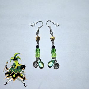 Helluva Boss Earrings Stolas Blitzo Loona Verosika Mammon Blitzø Moxxie ...