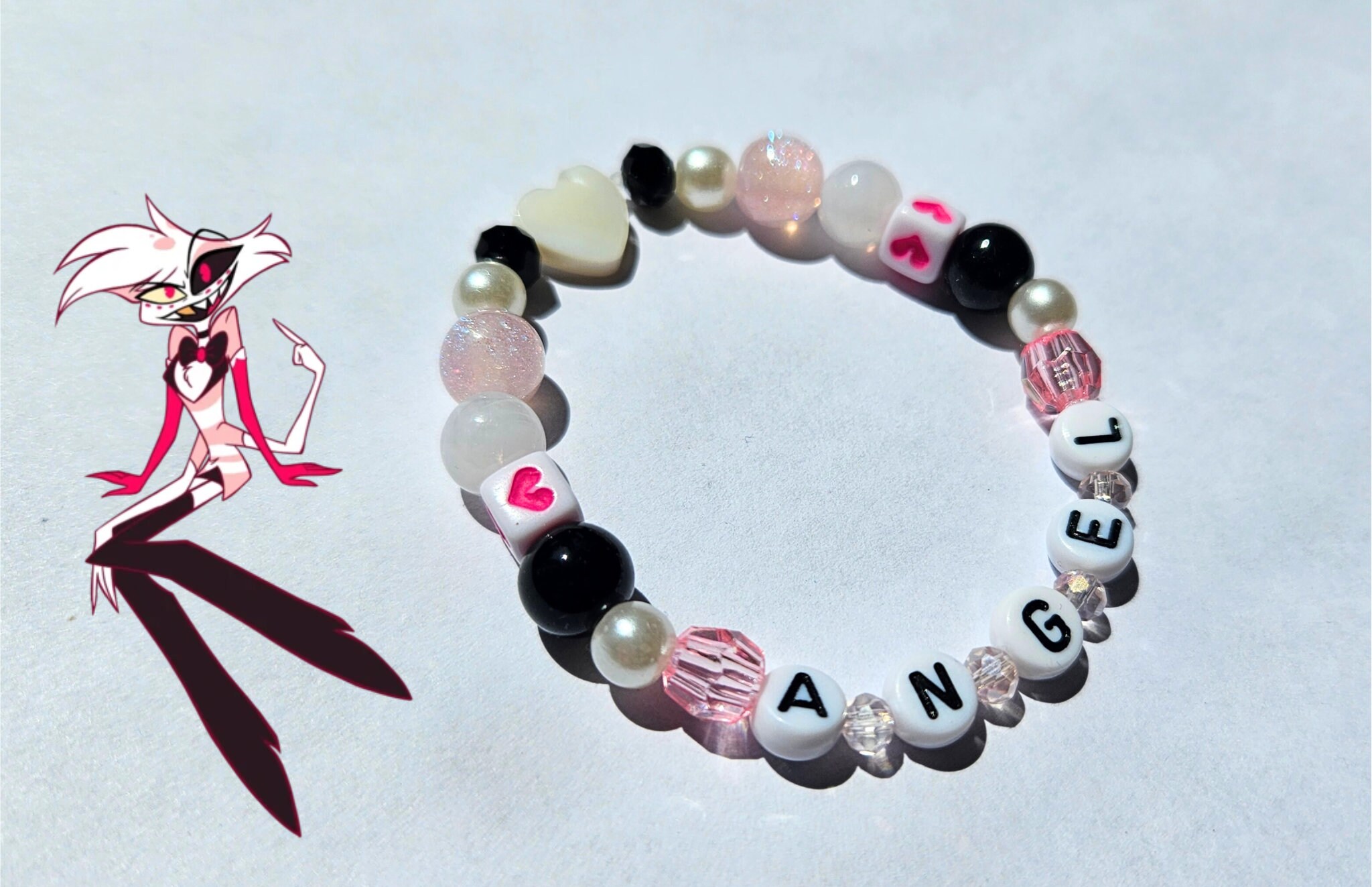 Hazbin Hotel Bracelets Alastor Lucifer Husk Angel Dust Sir Pentious ...
