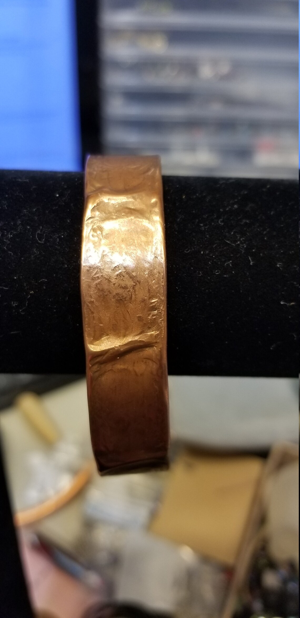 Hammered Copper Cuff / Handmade Copper Bracelet / Copper Cuff - Etsy