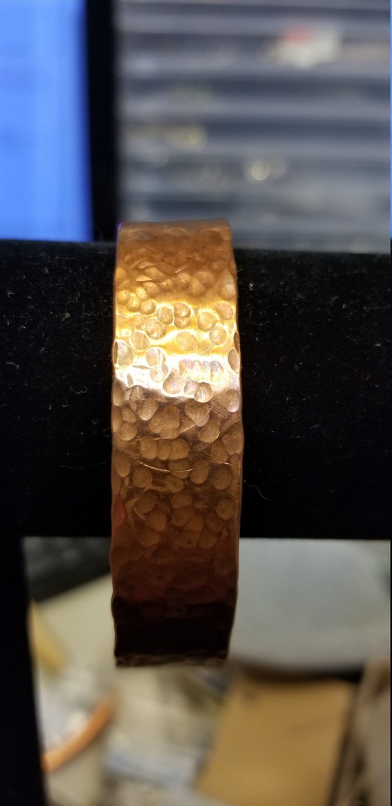 Hammered Copper Cuff / Handmade Copper Bracelet / Copper Cuff | Etsy